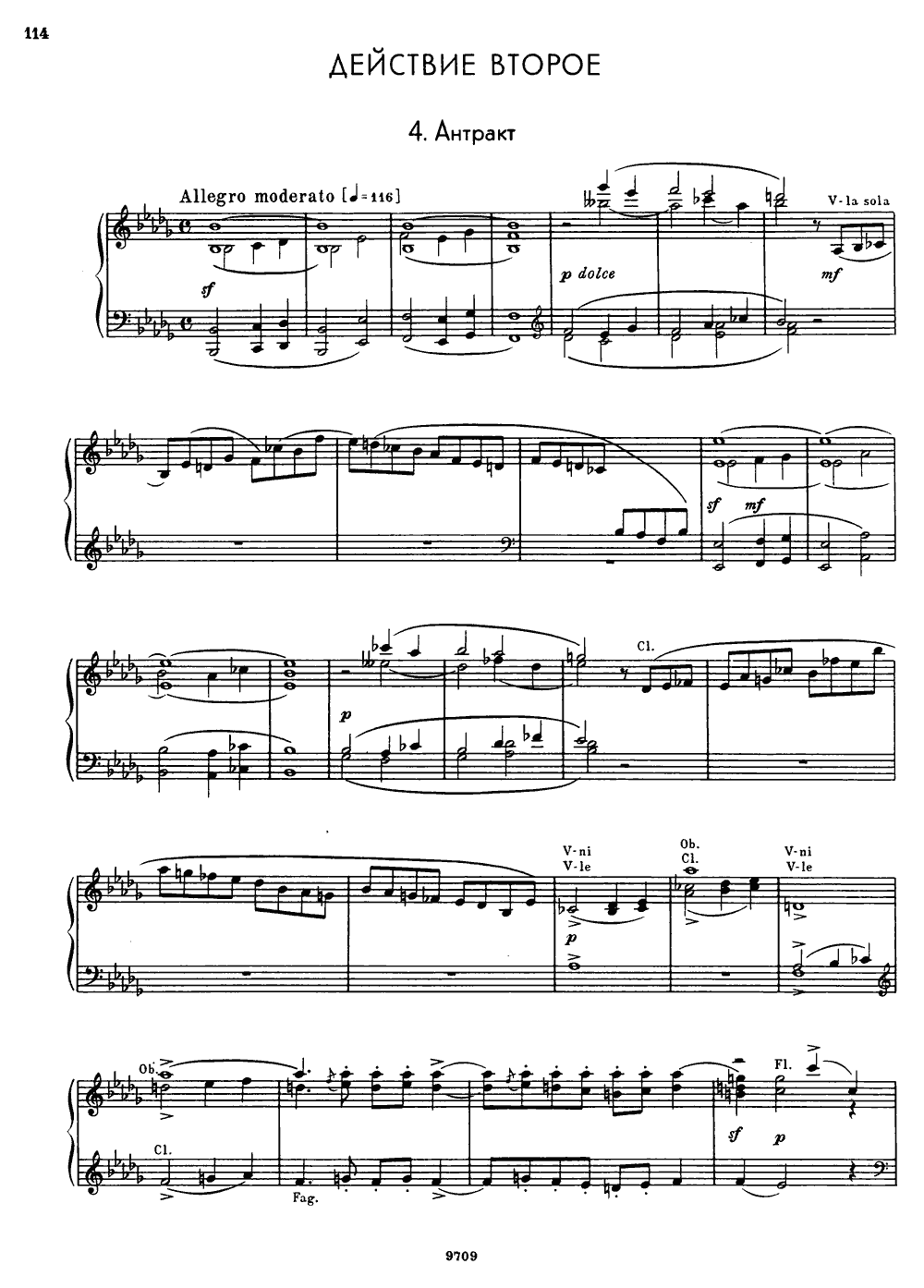 RUSLAN AND LYUDMILA. Entr’acte, ACT-2 (Mikhail Glinka)